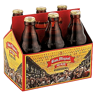 San Miguel Pale Pilsen 6pk 12oz Btl - San Miguel – BevMo!