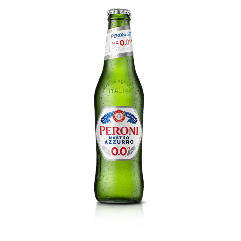 Peroni 0.0 6pk 11.2oz Btl 0.0% ABV - Peroni – BevMo!