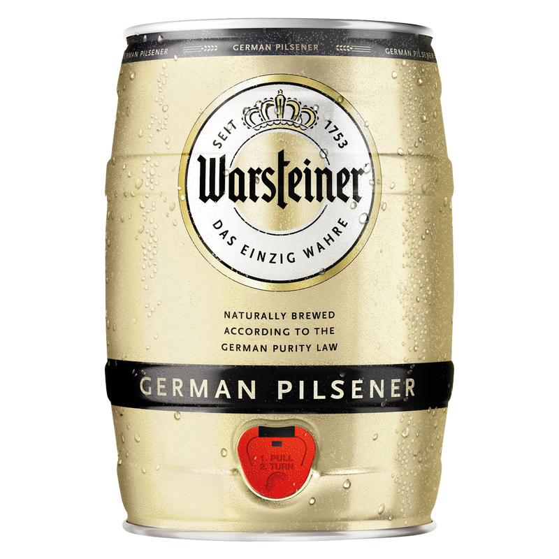 Warsteiner Premium 5 Liter Keg - Warsteiner – BevMo!