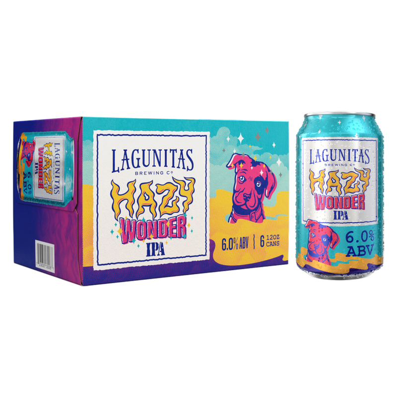 Lagunitas Brewing Company Hazy Wonder Ipa 6pk 12oz Can - Lagunitas – BevMo!