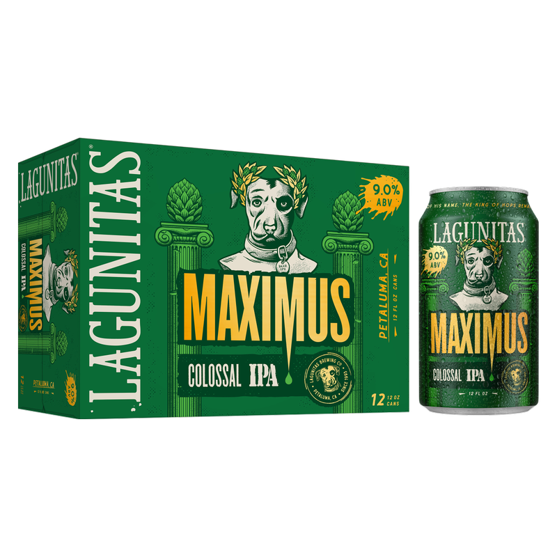 Lagunitas Maximus IPA 12pk 12oz Can 9% ABV - Lagunitas – BevMo!