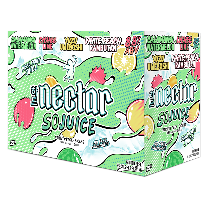Nectar Sojuice Variety Pack 8pk 12oz Can - Nectar – BevMo!