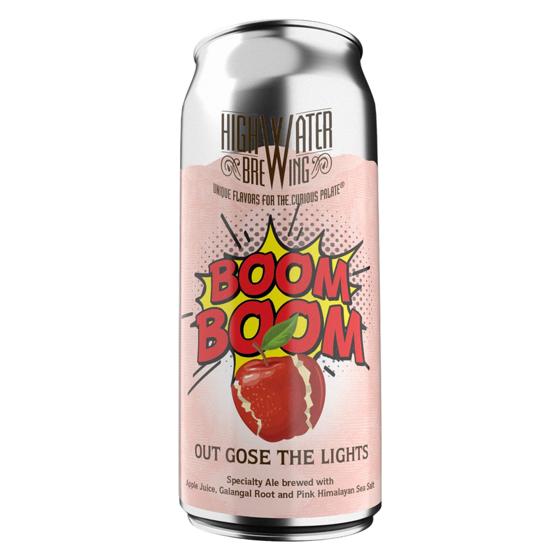 High Water Brewing Boom Boom Out Gose The Lights Single 16oz Can - High ...