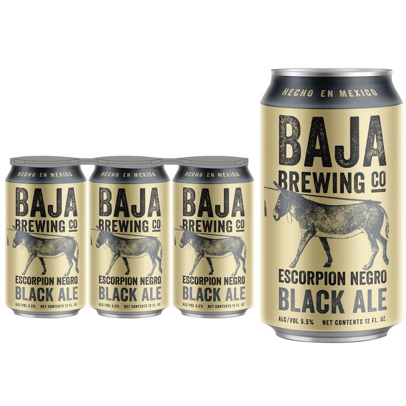 Baja Brew Escorpion Black 6pk 12oz Cans - Baja – BevMo!