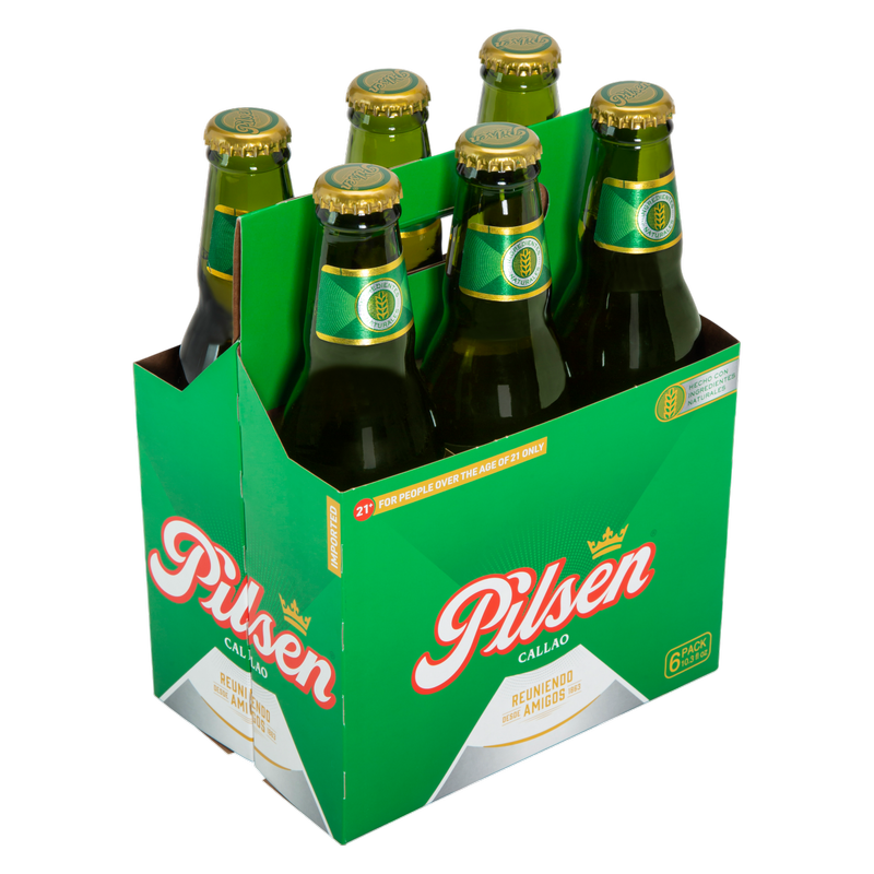 Pilsen Callao Cerveza 6pk 10oz Bottle - Pilsen Callao – BevMo!