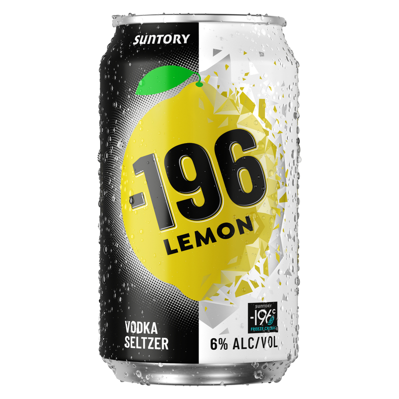 Suntory -196 Lemon RTD 4pk 355ml Can 6% ABV - -196 – BevMo!