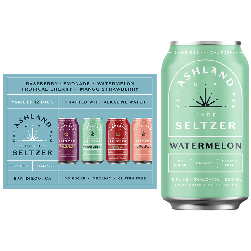 Ashland Hard Seltzer Tropical Variety 12pk 12oz Can - Ashland – BevMo!