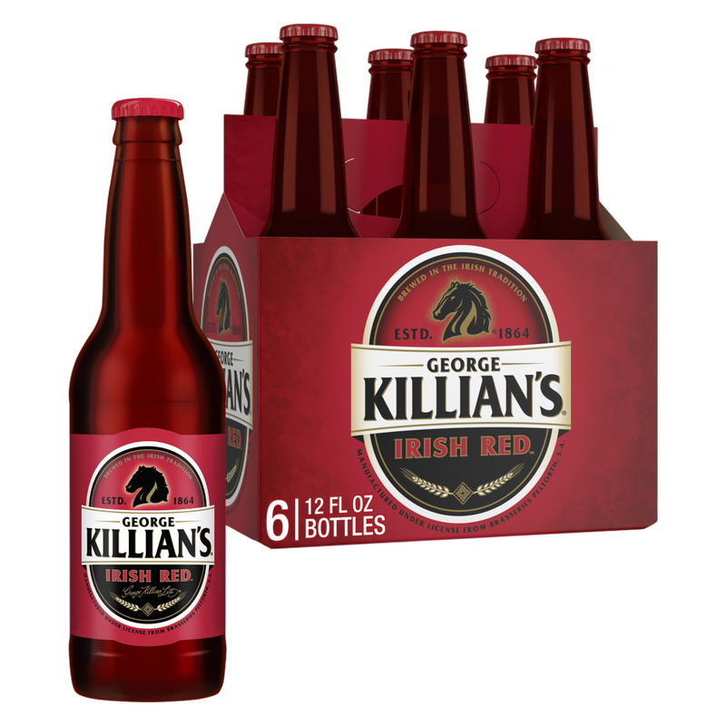 George Killian's Irish Red 6pk 12oz Btl - Killian's – BevMo!