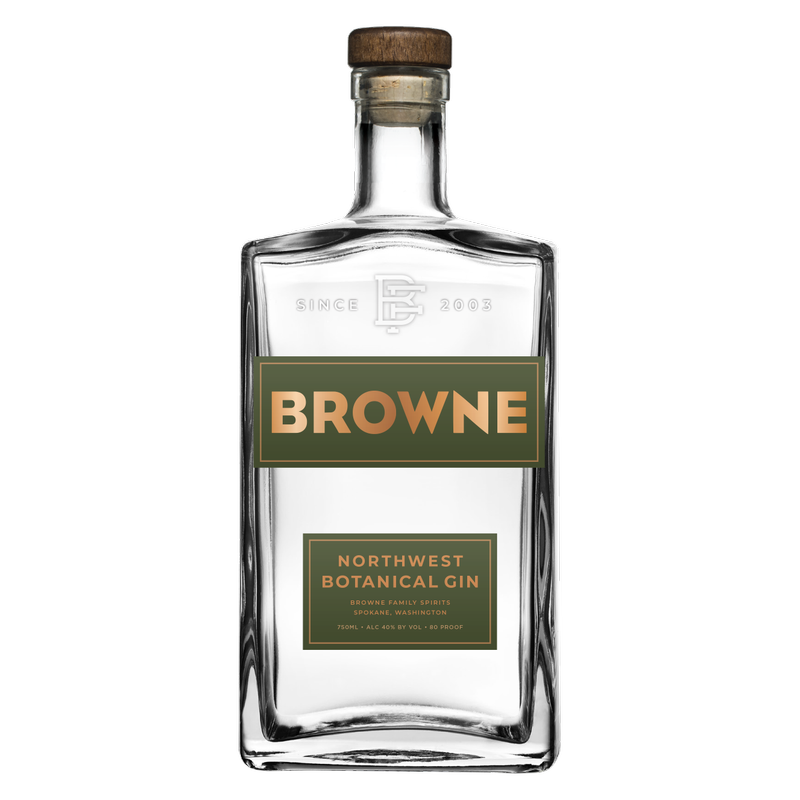 Browne Family Northwest Botanicals Gin 750ml (90 proof) - Browne Family ...