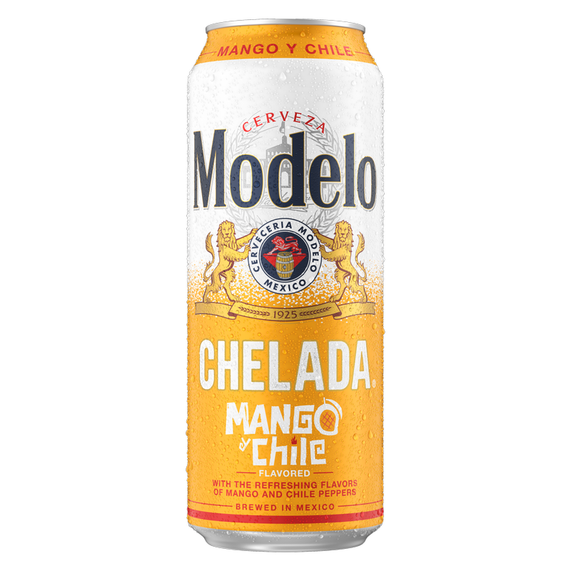 Modelo Chelada Mango Y Chile 24oz Can 3.5% ABV - Modelo – BevMo!