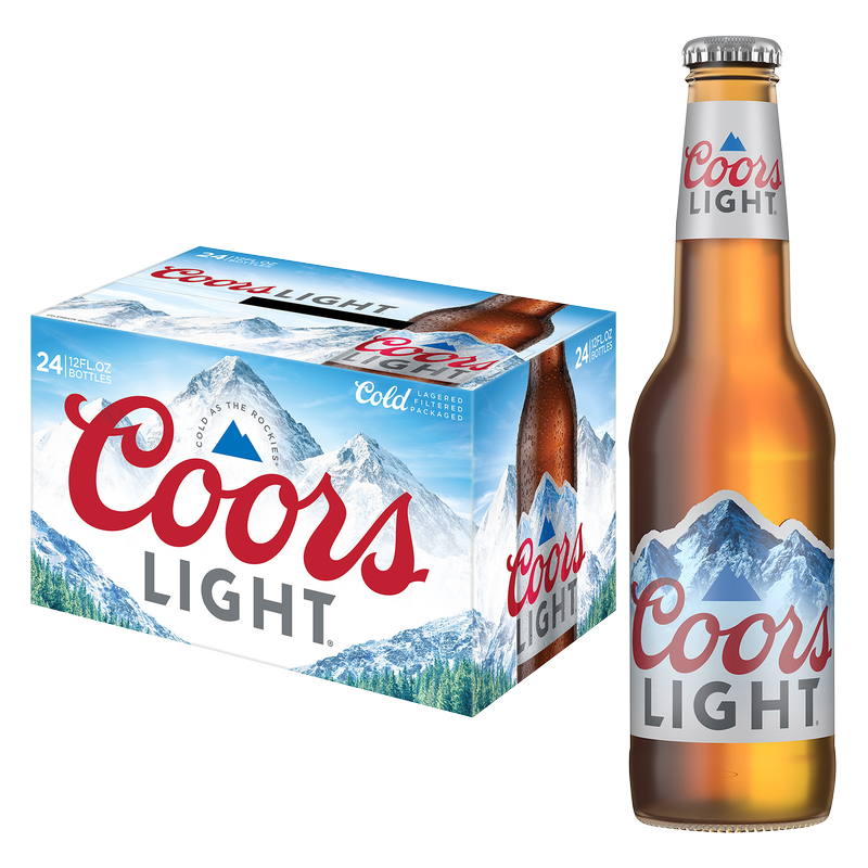 Coors Light 24pk 12oz Btl - BevMo! – BevMo!