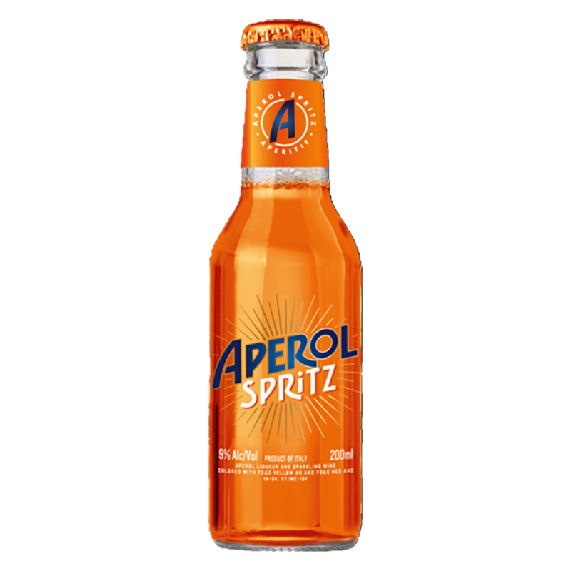 Aperol Spritz Single 200ml 9% ABV - Aperol – BevMo!