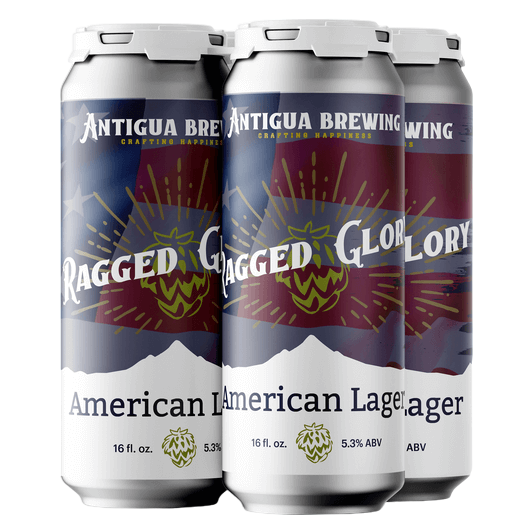 Antigua Brewing Co. Ragged Glory American Lager (4PKC 16 OZ) - Antigua ...