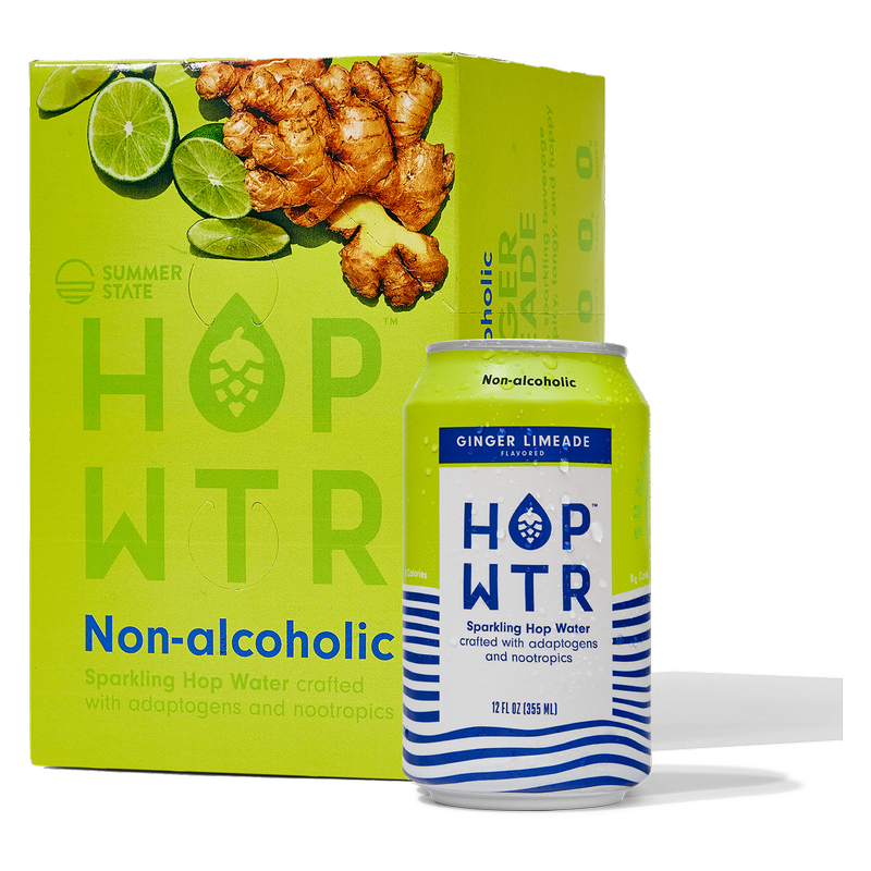 HOP WTR Ginger Limeaid 6pk 12oz Can - HOP WTR – BevMo!