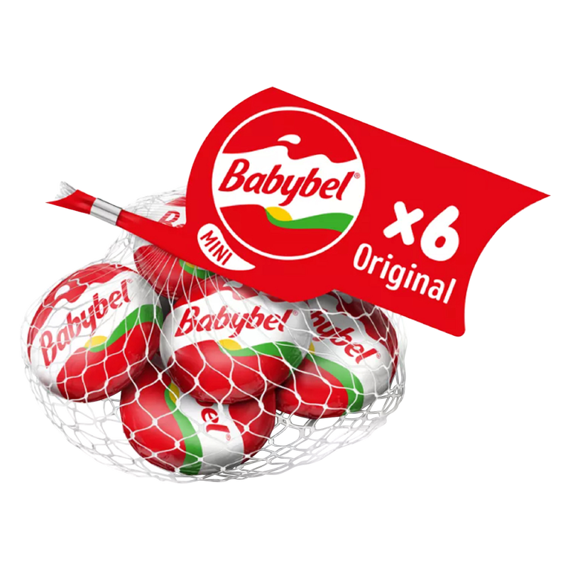 Mini Babybel® Original Snack Cheese - 6ct/4.2oz - Babybel – BevMo!