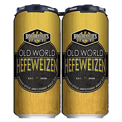 Bootlegger's Brewery Old World Hefeweizen 4pk 16oz Can - Bootlegger's ...