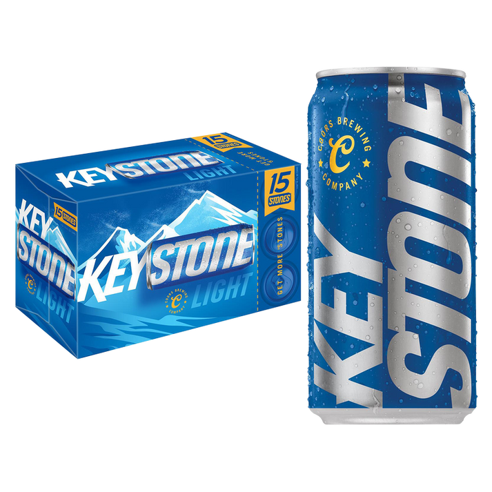 Keystone Light 15pk 12oz Can 4.1% ABV - Keystone – BevMo!