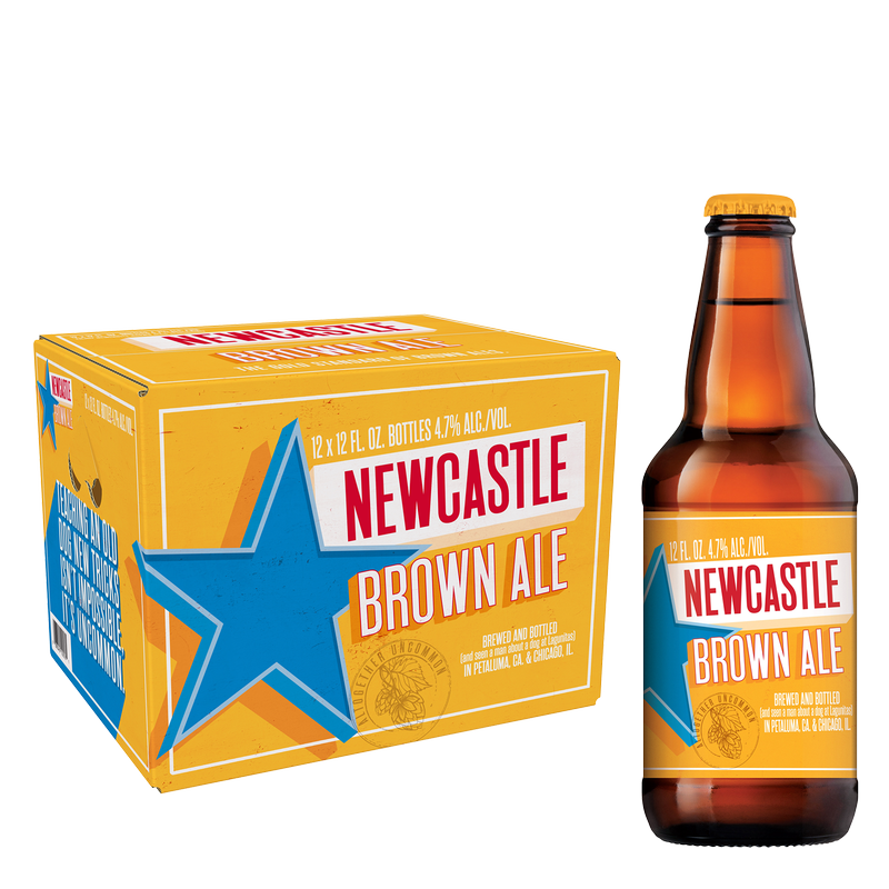Newcastle Brown Ale 12pk 12oz Btl 4.7% ABV - Newcastle – BevMo!