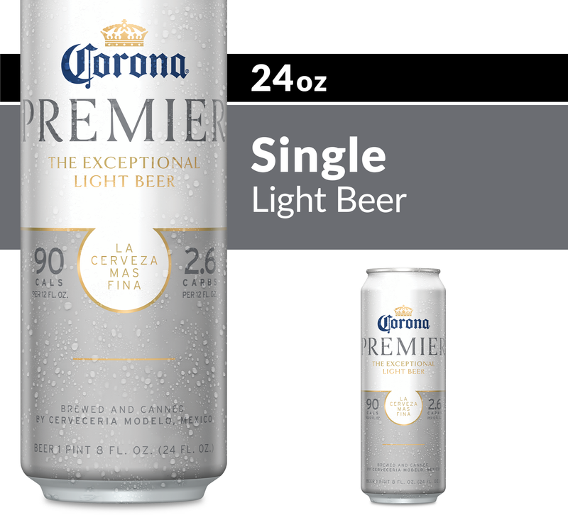 Corona Premier Single 24oz Can 4.0% ABV - Corona Premier – BevMo!