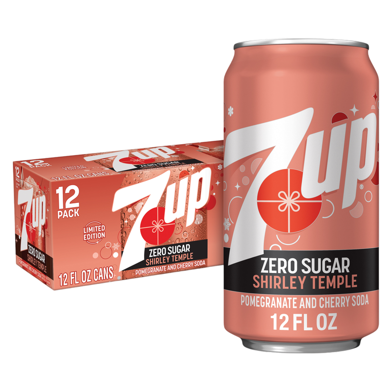 7up Zero Sugar Shirley Temple 12pk 12oz Can - 7UP – BevMo!