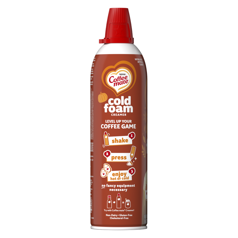 Coffee Mate Pumpkin Spice Cold Foam 14oz Btl - Coffee Mate – BevMo!