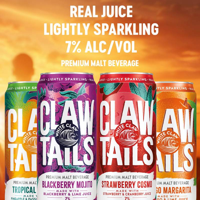 White Claw Clawtails 12pk 12oz Can 7% ABV - White Claw – BevMo!