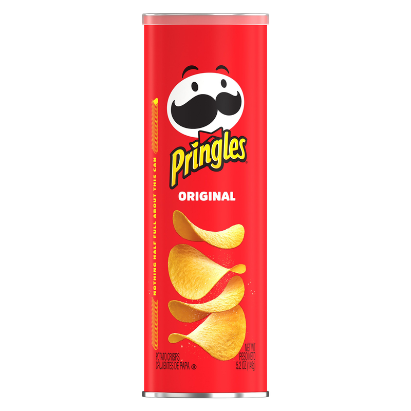 Pringles Original Potato Crisps Chips 5.2oz - Pringles – BevMo!