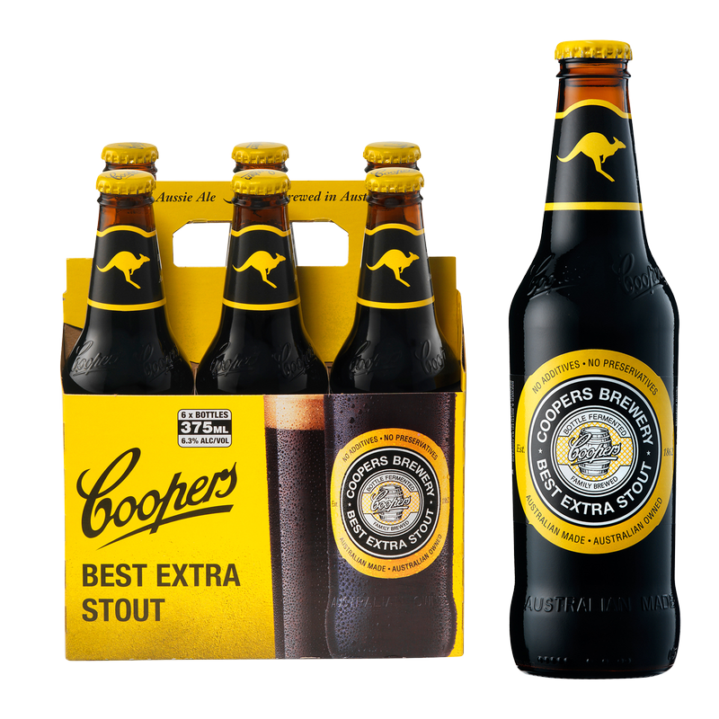 Coopers Best Extra Stout6pk 12oz Btl - Coopers – BevMo!