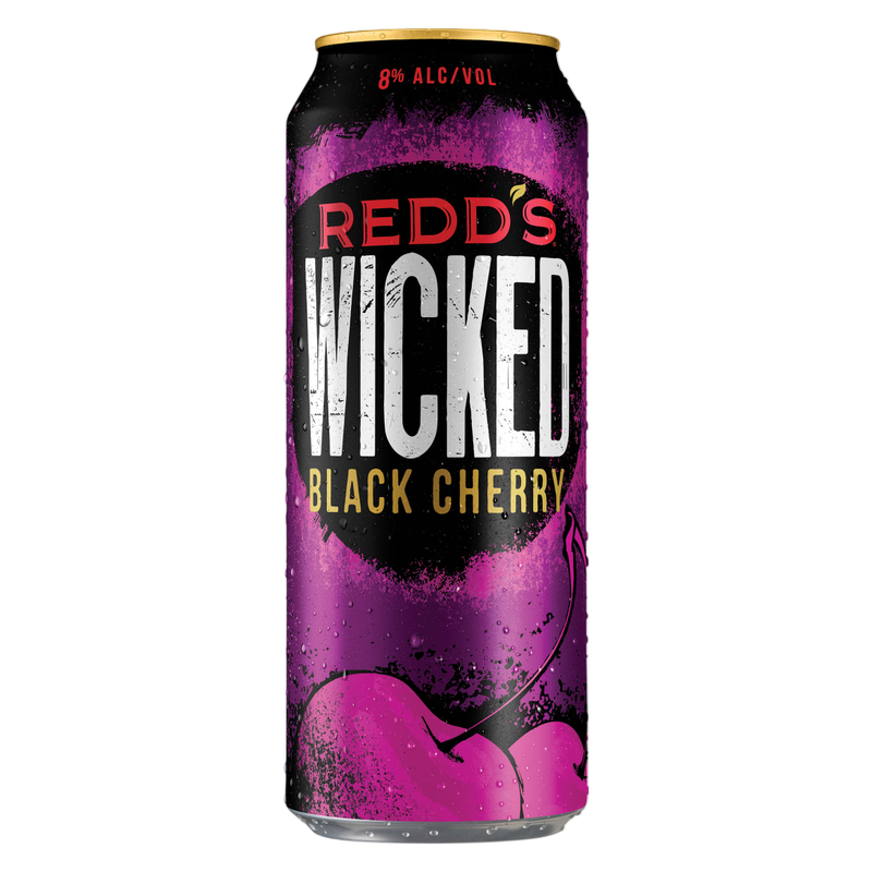 Redd's Wicked Black Cherry 24oz Can - Redd's – BevMo!