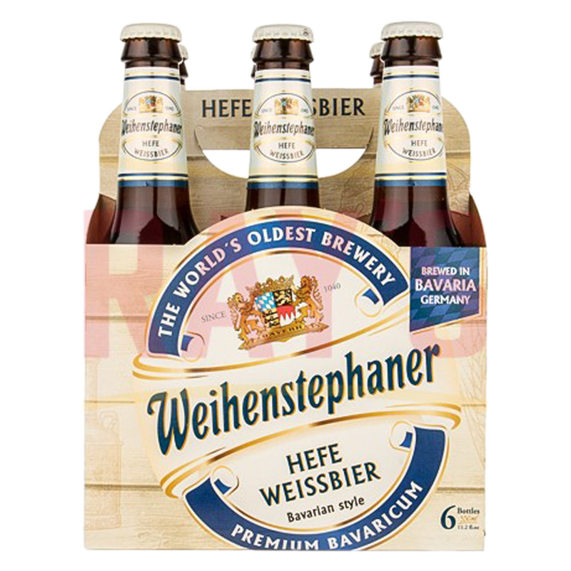 Weihenstephaner Heffe Weissbier 6pk 11.2oz Bottles 5.4% ABV - Guinness ...