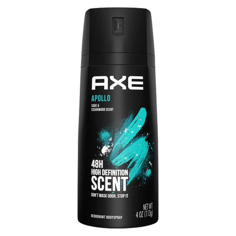 AXE Apollo Body Spray Deodorant for Long-Lasting Odor Protection, Sage ...
