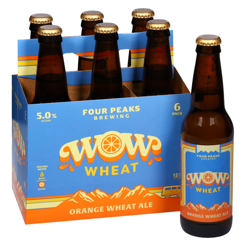 Four Peaks The Joy Bus Wow Wheat 6pk 12oz Btl - Four Peaks – BevMo!
