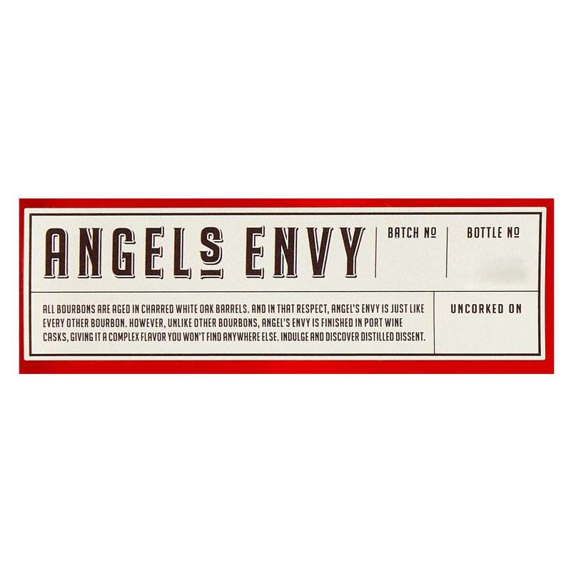 Angel's Envy Bourbon 750ml (86.6 Proof) - Angel's Envy – BevMo!
