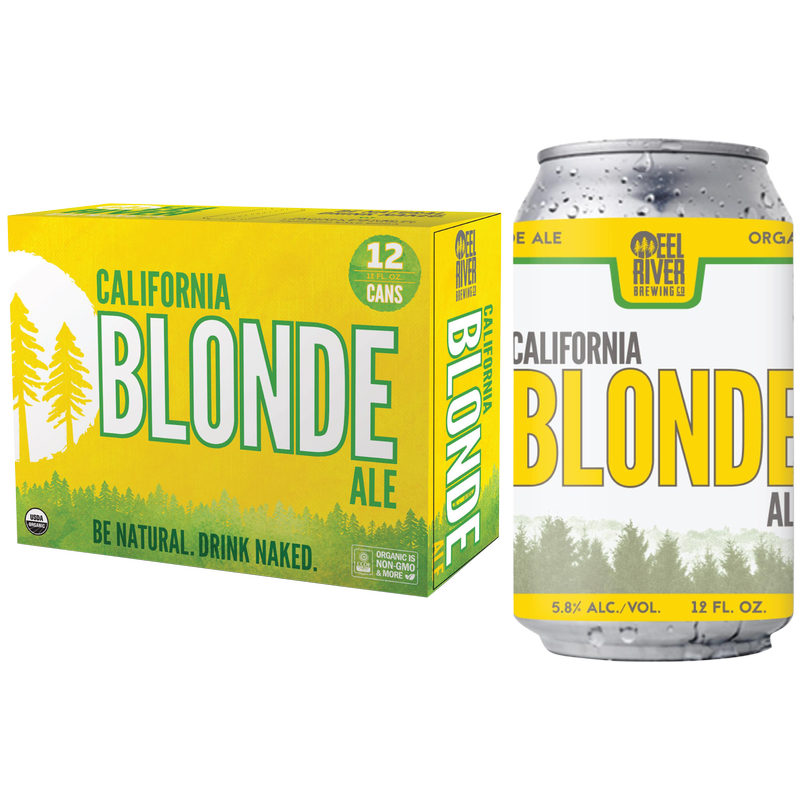 Eel River Brewing Organic Blonde Ale (12PKC 12 OZ) - Eel River – BevMo!