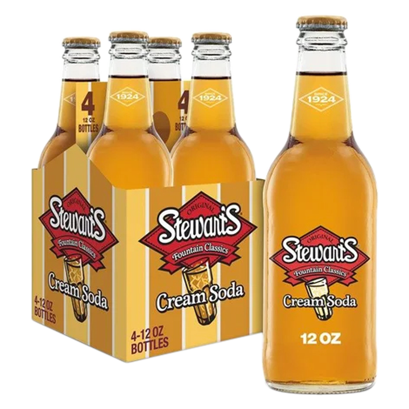 Stewart's Cream Ale 4pk 12oz Btl - Stewart's – BevMo!