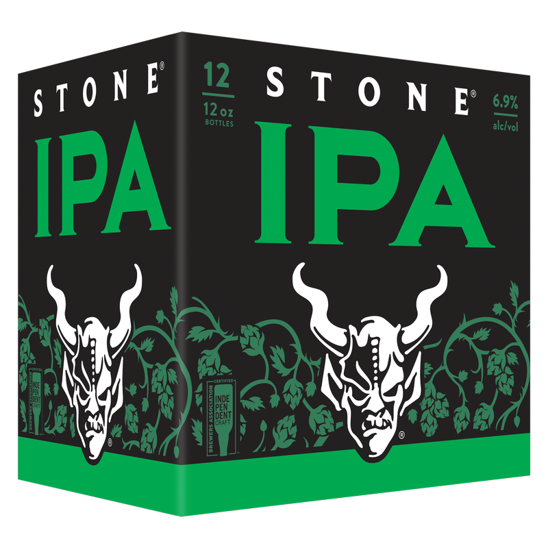 Stone IPA 12pk 12oz Btl 6.9% ABV - Stone – BevMo!