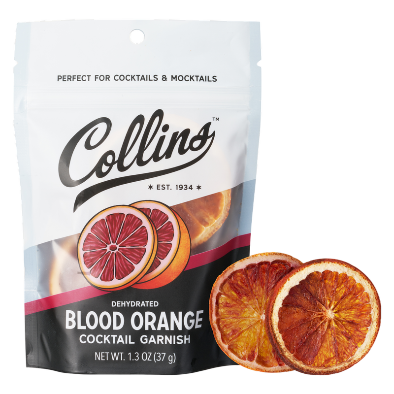 Collins Dehydrated Blood Orange Cocktail Garnish - Collins – BevMo!