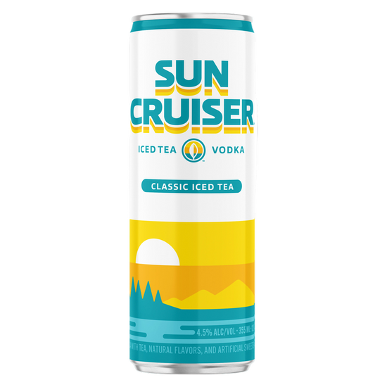 Sun Cruiser Iced Tea Vodka 4pk 12oz Can 4.5% ABV - Sun Cruiser – BevMo!