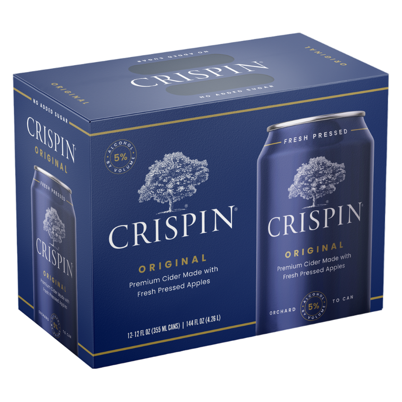 Crispin Original Cider 12pk 12oz Can 5% ABV - BevMo! – BevMo!