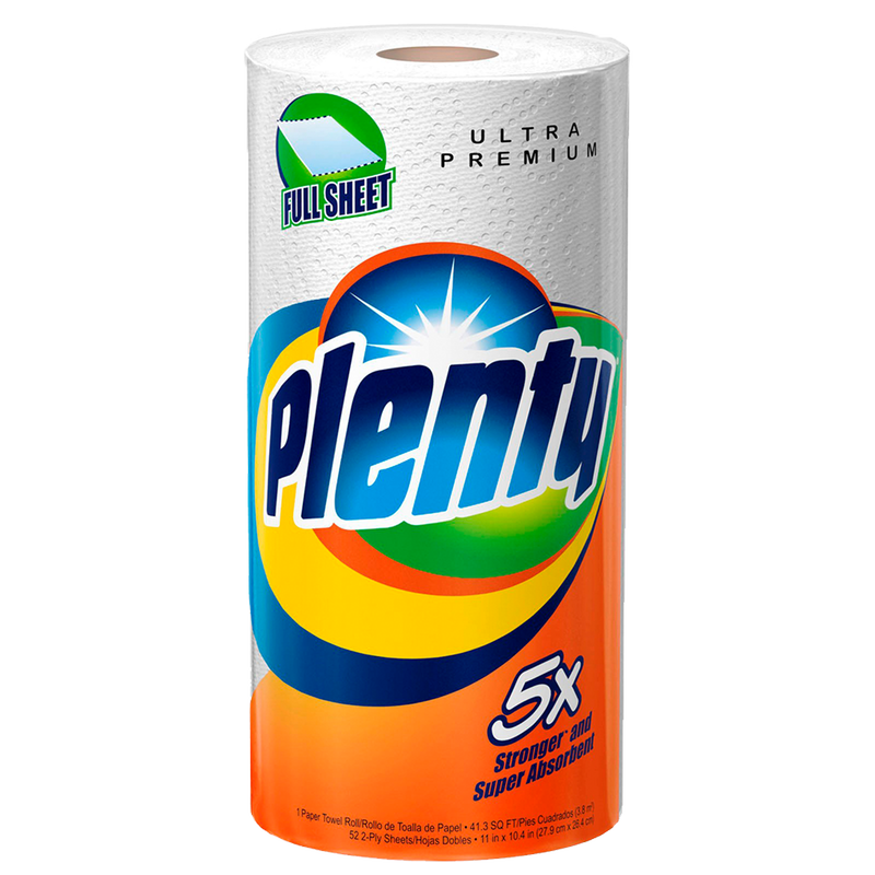 Plenty Ultra Premium Paper Towels 52 Sheets - Plenty – BevMo!