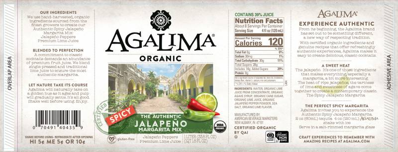 Agalima Spicy Jalapeno Margarita Mix 1L Btl - Agalima – BevMo!
