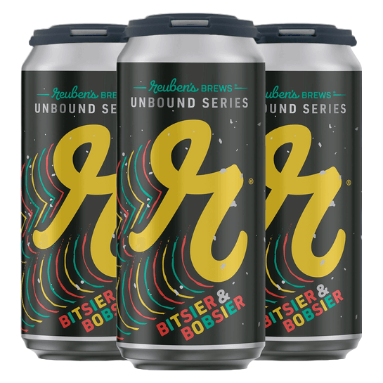 Reuben's Unbound Series - Bitsier & Bobsier Imperial IPA (4PKC 16 OZ ...