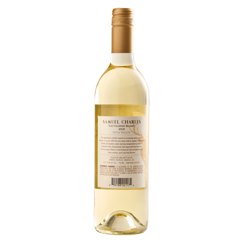 Samuel Charles Sauvignon Blanc 750ml - Samuel Charles – BevMo!