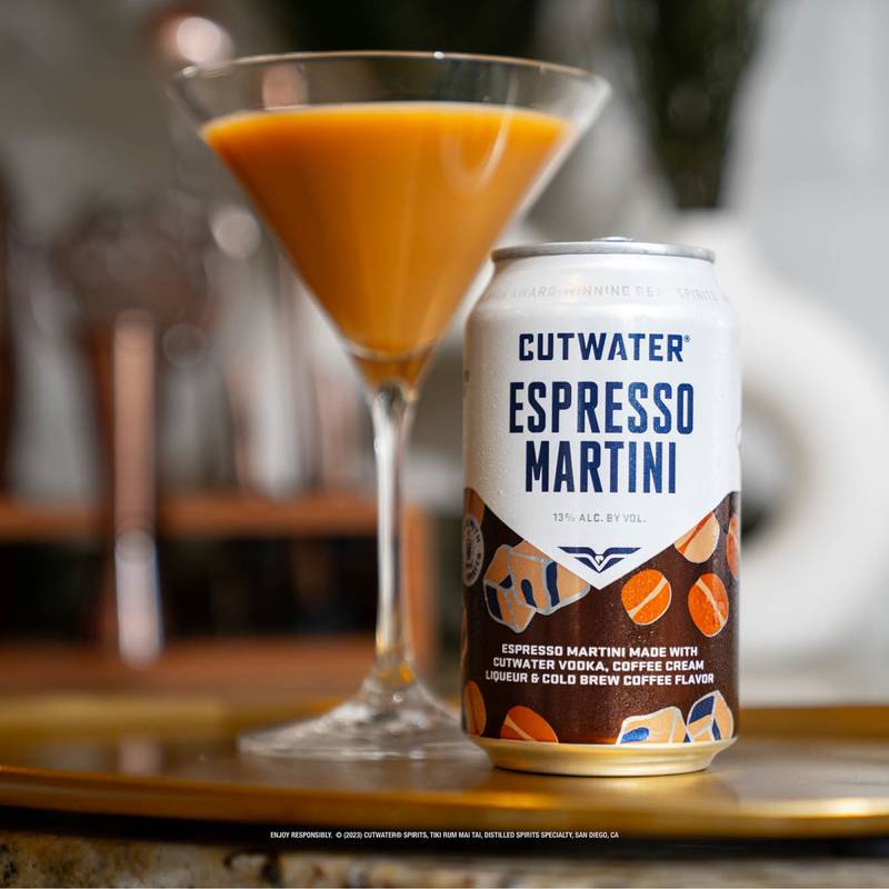 Cutwater Espresso Martini 4pk 12oz Cans 13% ABV - Cutwater – BevMo!