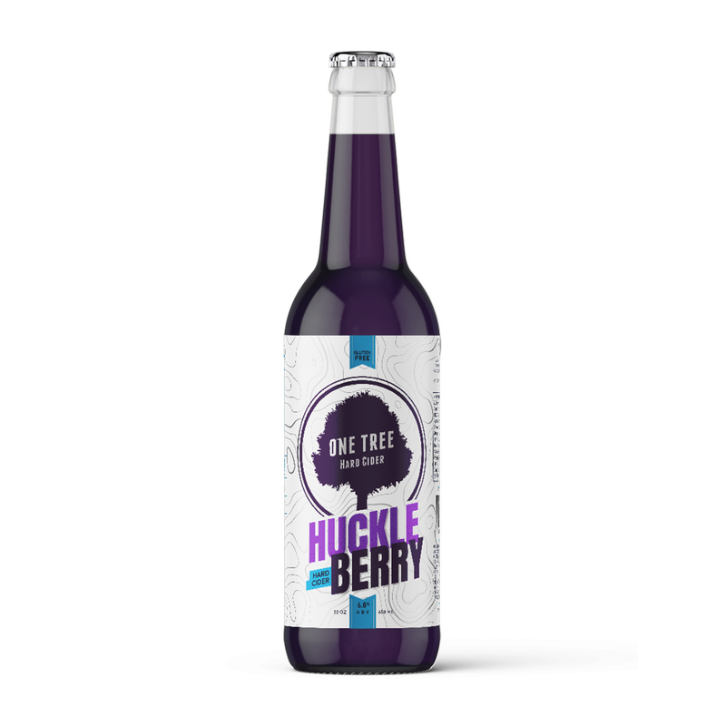 One Tree Huckleberry Cider Single 22oz Btl - One Tree – BevMo!