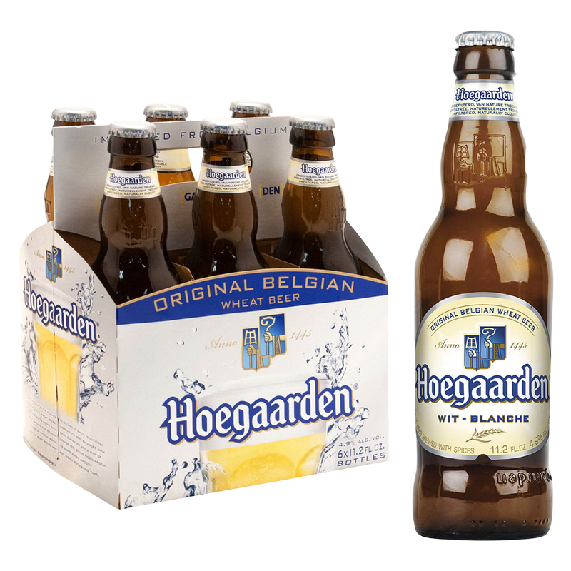 Hoegaarden 6pk 12oz Btl 4.9% ABV - Hoegaarden – BevMo!
