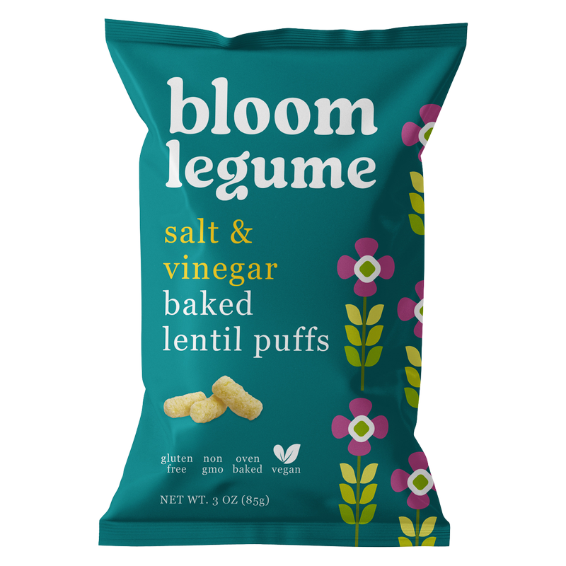 Bloom Legume Salt & Vinegar Baked Lentil Puffs 3oz - BevMo! – BevMo!