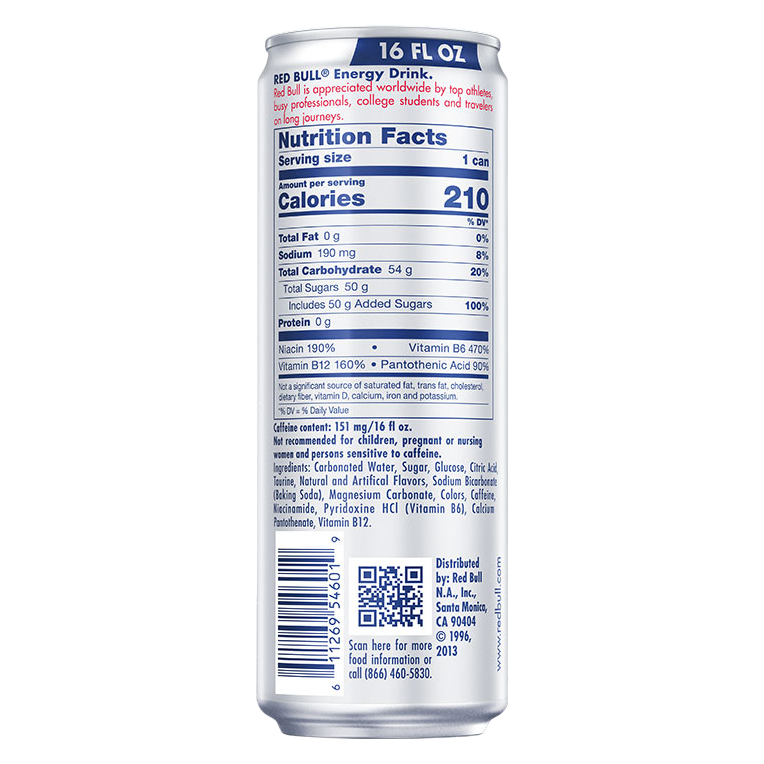 Red Bull Energy Drink 16oz Can - Red Bull – BevMo!