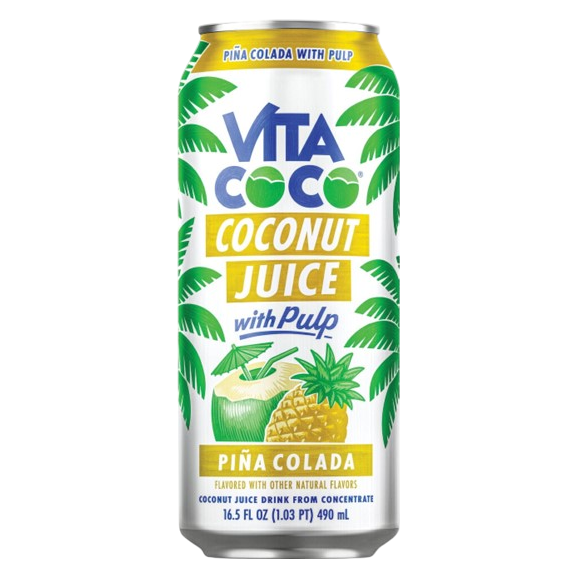 Vita Coco Pina Colada Juice 16.9oz Can - Vita Coco – BevMo!