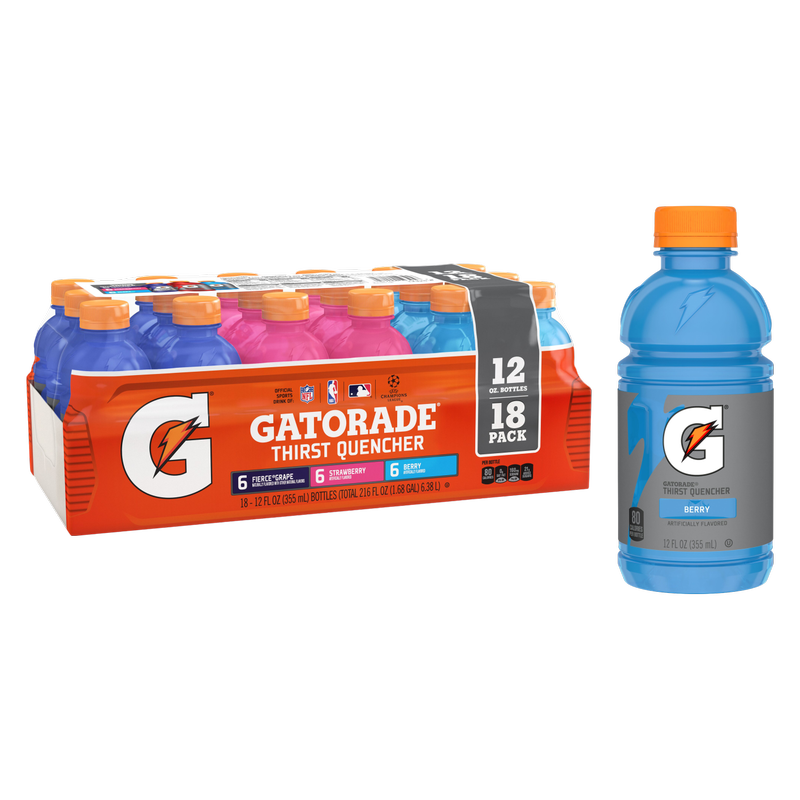 Gatorade Variety Pack 18pk 12oz Btl - Gatorade – BevMo!